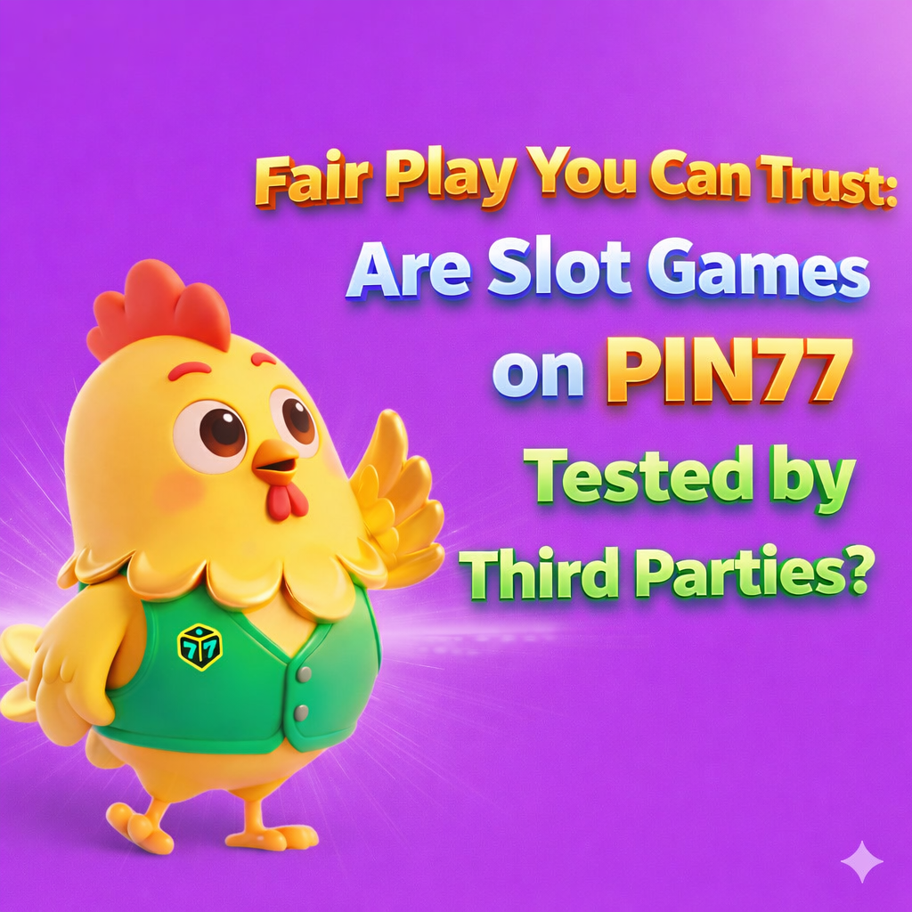 Fair Play You Can Trust: Are Slot Games on PIN77 Tested by Third Parties?